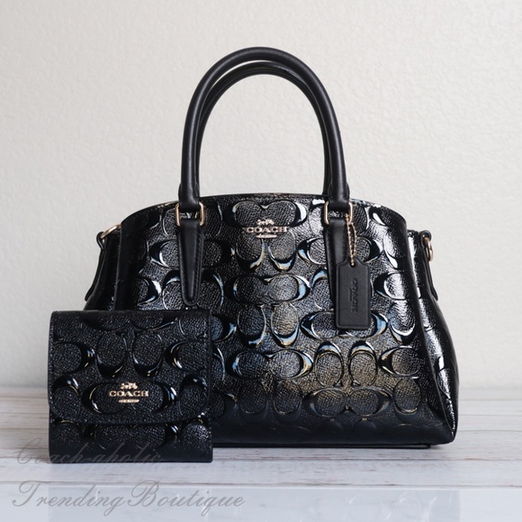 Coach | Bags | Nwt Set Coach Mini Sage Carryall Wallet | Poshmark